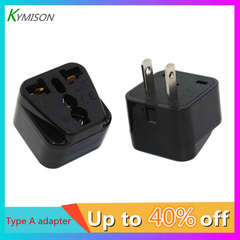 US 2-Flat pins Type A Travel Adpter, Universal To Philippines Japan ...