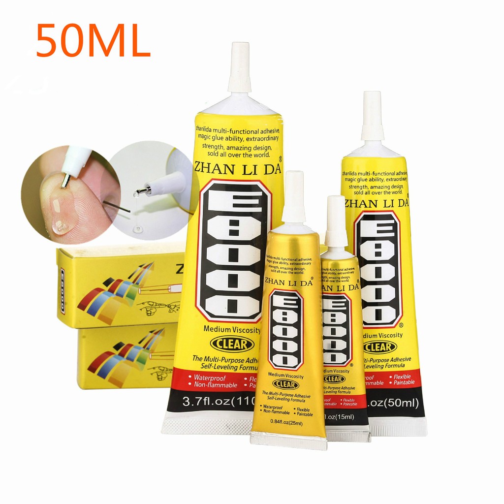 B7000 E8000 T7000 3ml 15ml 50ml 110ml strong adhesive With 11Pcs Tools ...