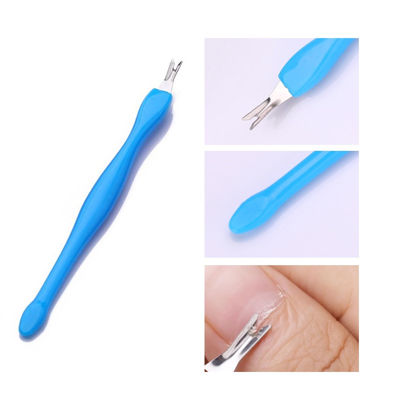 Born Pretty Double-Ended Stainless Steel Cuticle Pusher Dead Skin Push ...