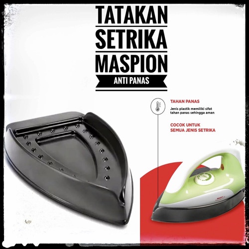 Maspion HEAT RESISTANT iron COAT / THICK IRONING MAT BT368 flat iron ...