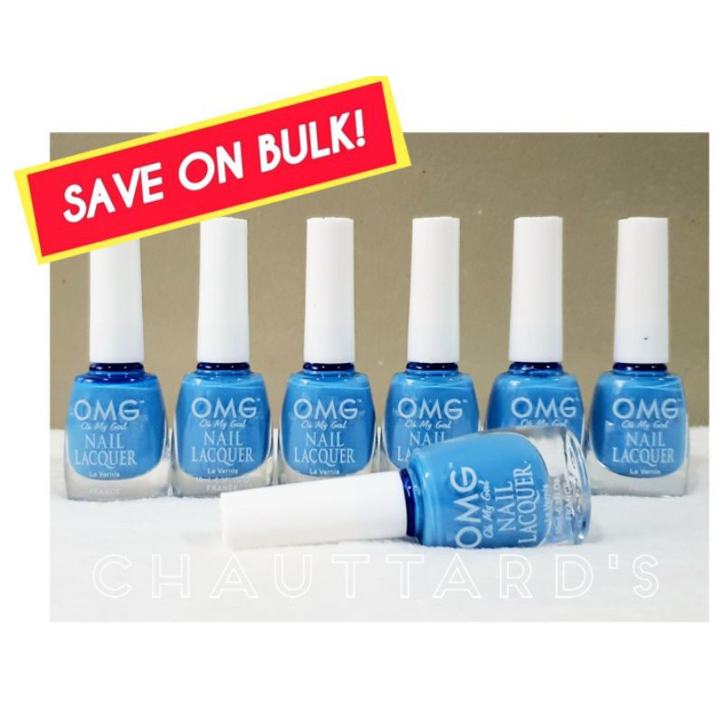 OMG Nail Polish 10ml (Atlantis) | Shopee Philippines