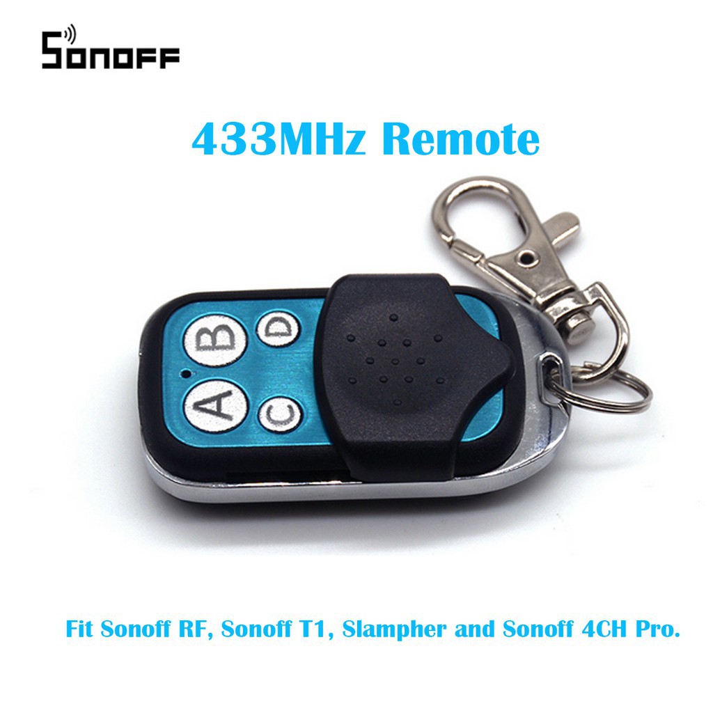 Sonoff RF 433MHz 4 Channel Controller 4 Buttons Remote | Shopee Philippines