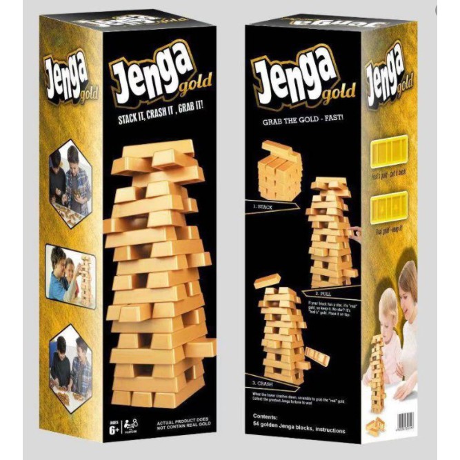 Jenga Tetris Game Building Blocks Shape Ready To Teach How Play ...