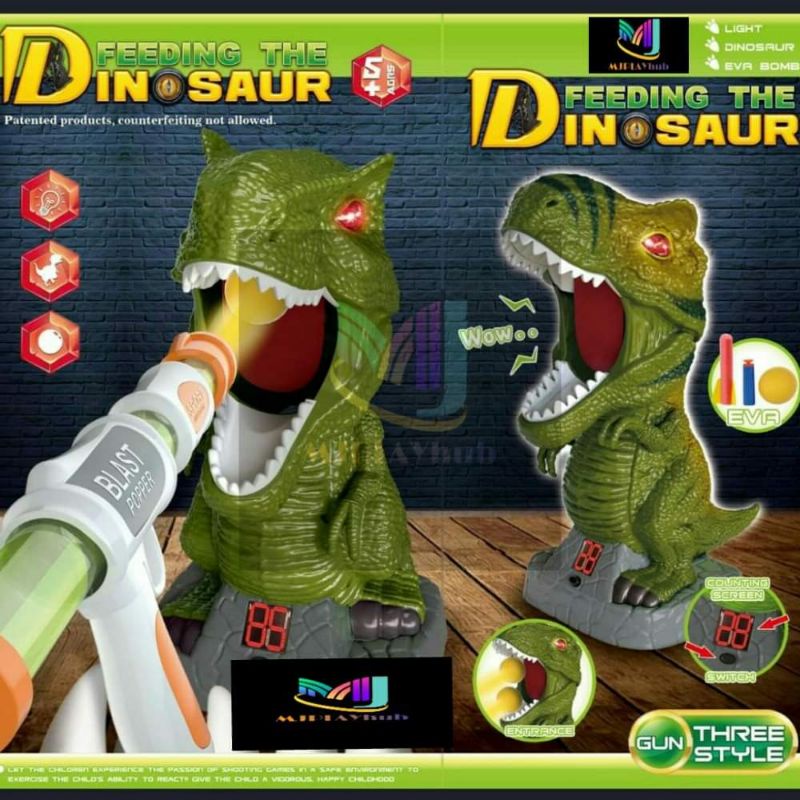 Shoot the Dinosaur Game Toys/Feeding The Dinosaur Shooting Game Amazon ...