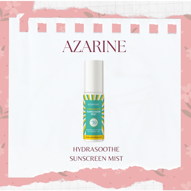 Azarine Hydrasoothe Sunscreen Mist | Shopee Philippines