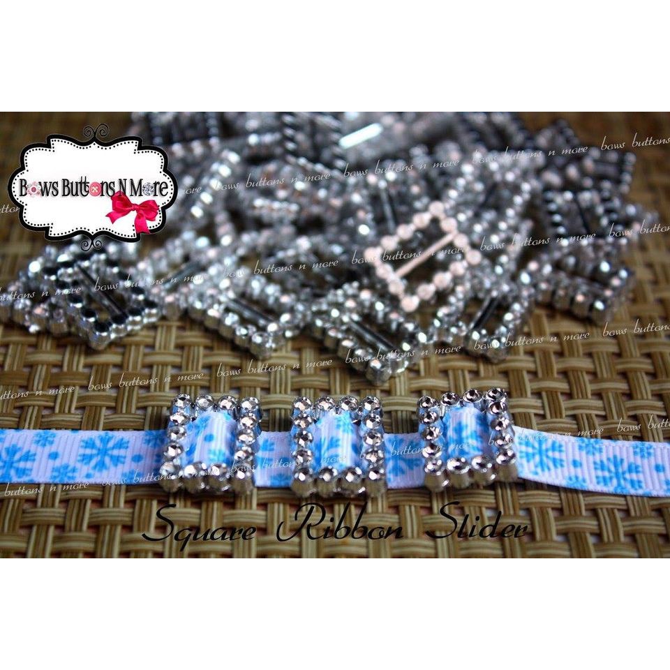 Ribbon Sliders per pack (15 pieces) for hairbow centerpiece, invitation ...