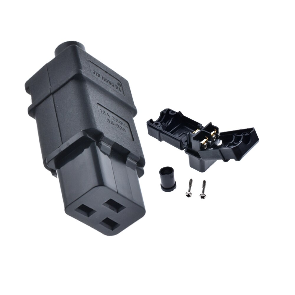 Rewirable PDU UPS 16A 250VAC IEC 320 C 19 plug, IEC C19 DIY plug, IEC ...