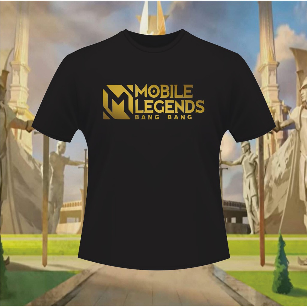 New Mobile Legends Logo Printed Shirt with IGN at the Back | Shopee ...