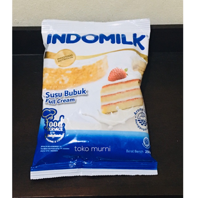 Full Cream Indomilk Milk Powder 250gr | Shopee Philippines