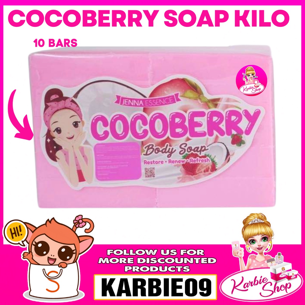 Orig JENNA COCOBERRY PREMIUM BODY SOAP 1 KILO New Packaging | Shopee Philippines