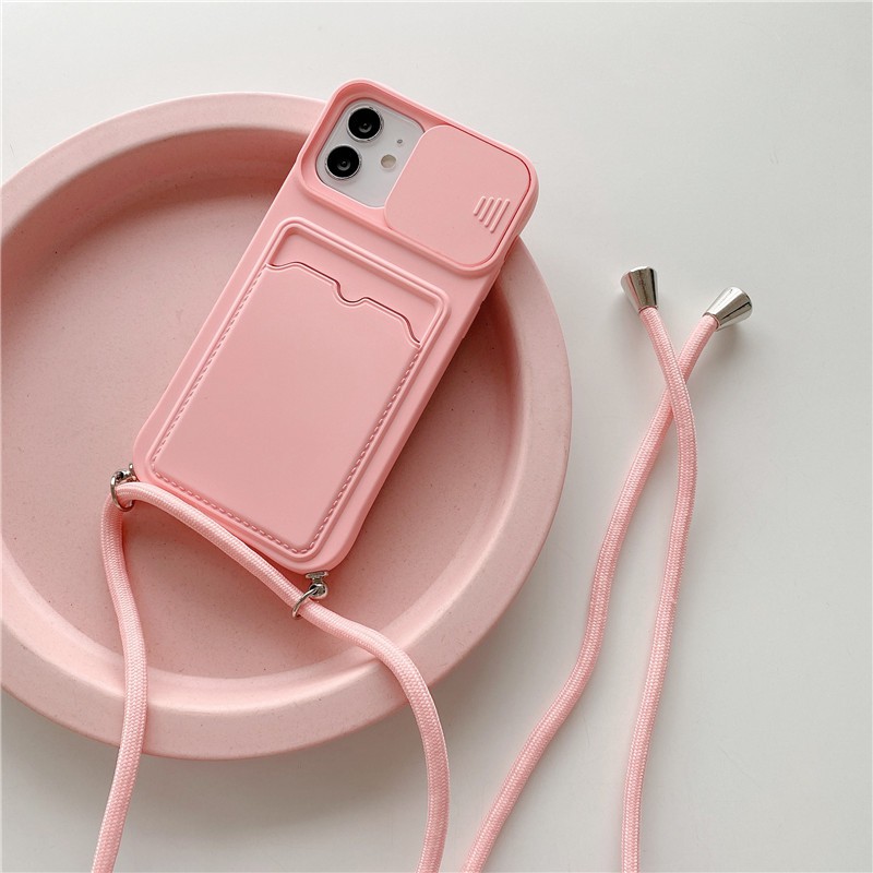 Card Slot Soft Silicone Case For Iphone 15 Pro Max 15 Plus Xr Xs Max Slide Full Cover Phone Lens