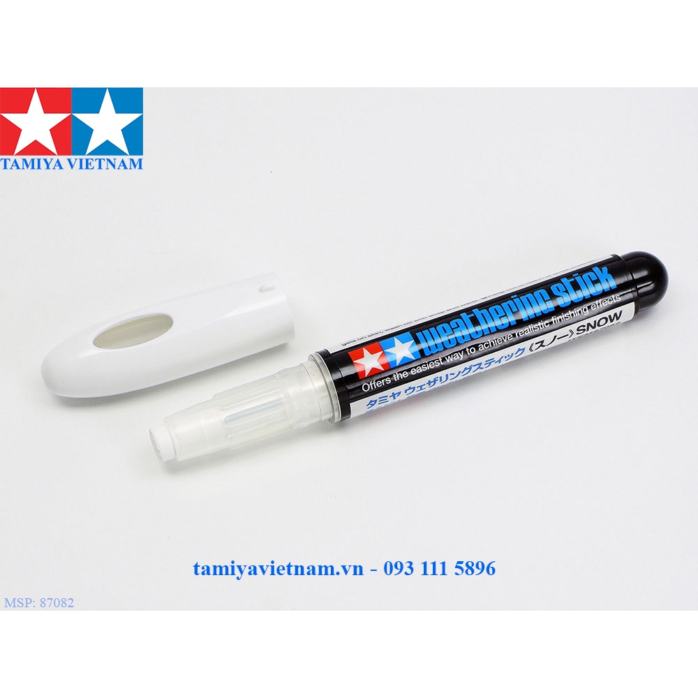 [TAMIYA] 87082 TAMIYA WEATHERING STICK Model Effect Pen (SNOW) | Shopee ...