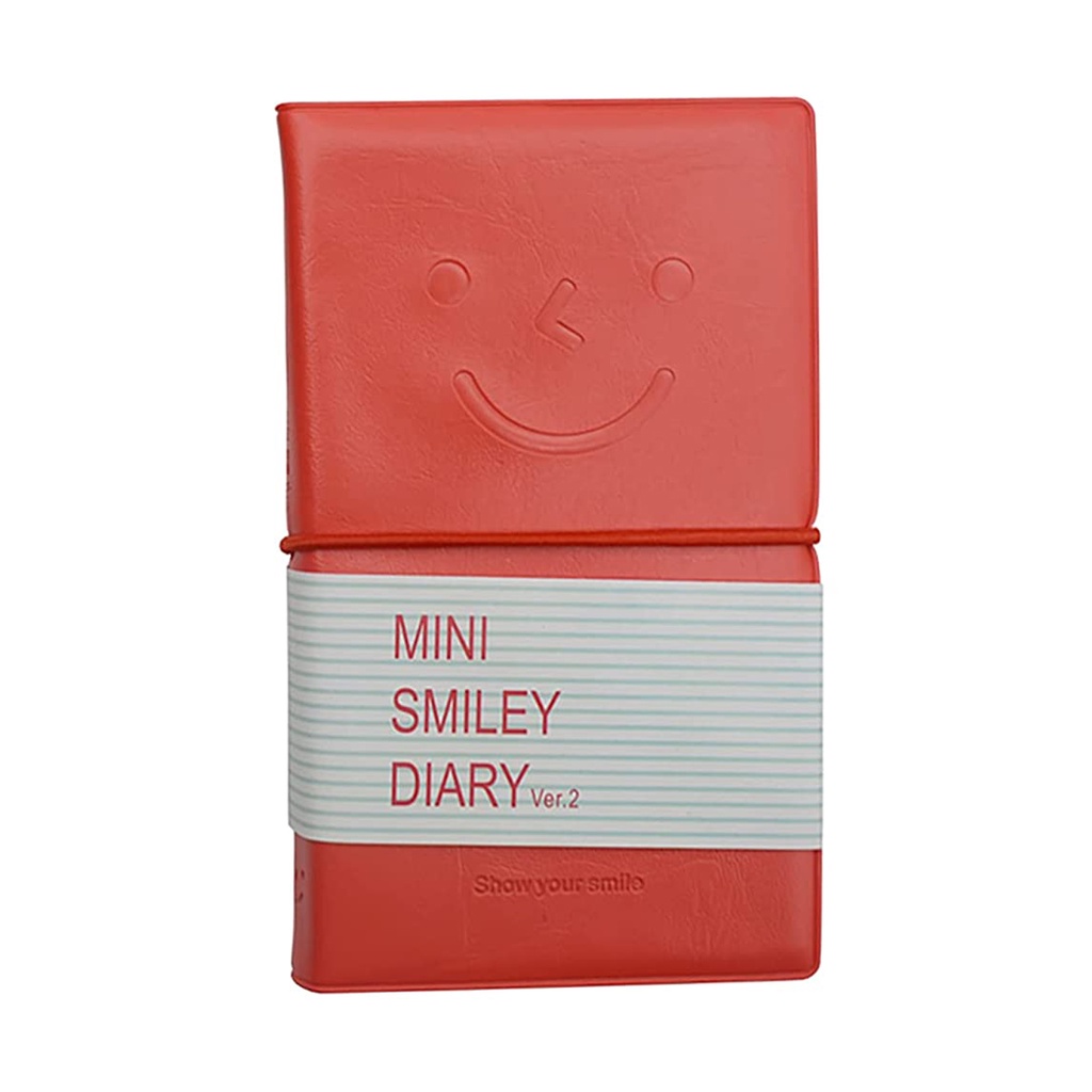 96 Sheets Mini Pocket Smiley Diary Notebooks Memo Note Book 5.2x3.2 ...