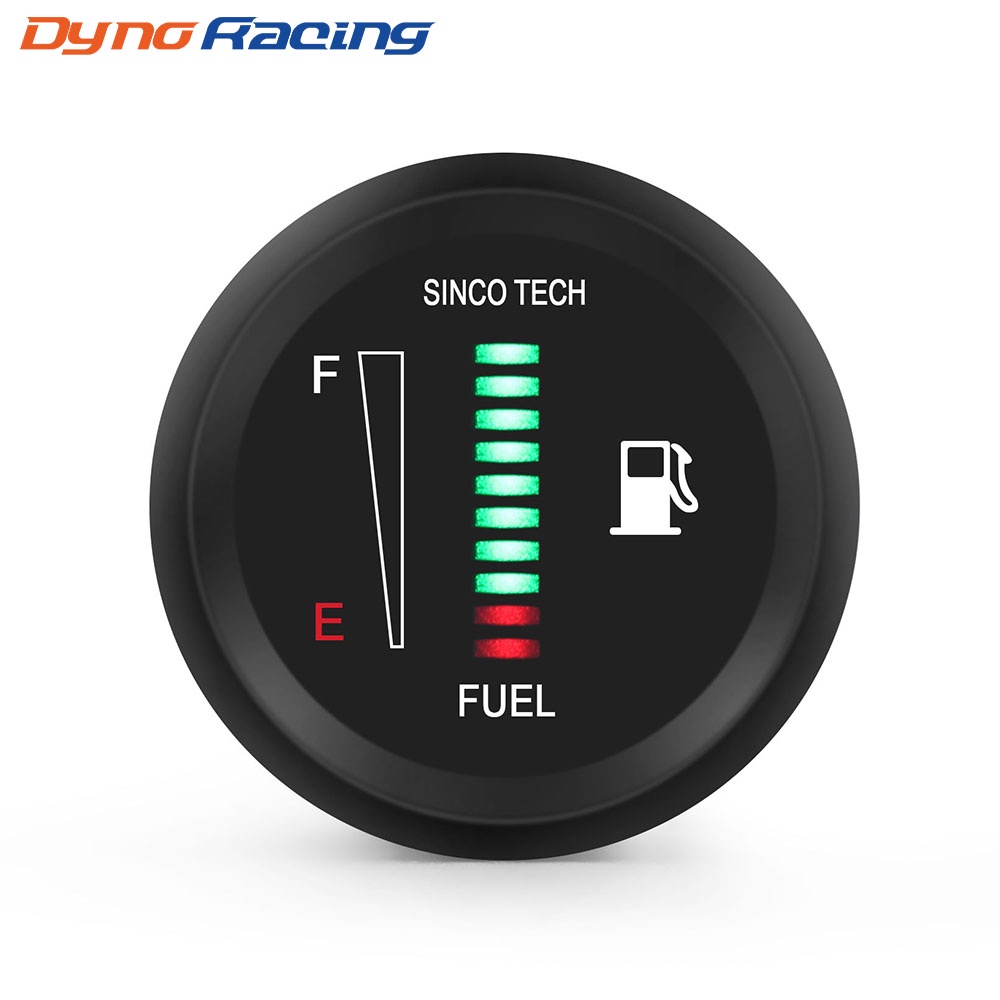 2" 52mm 12V Digital display Car Fuel Level Meter Gauge with Oil Float ...
