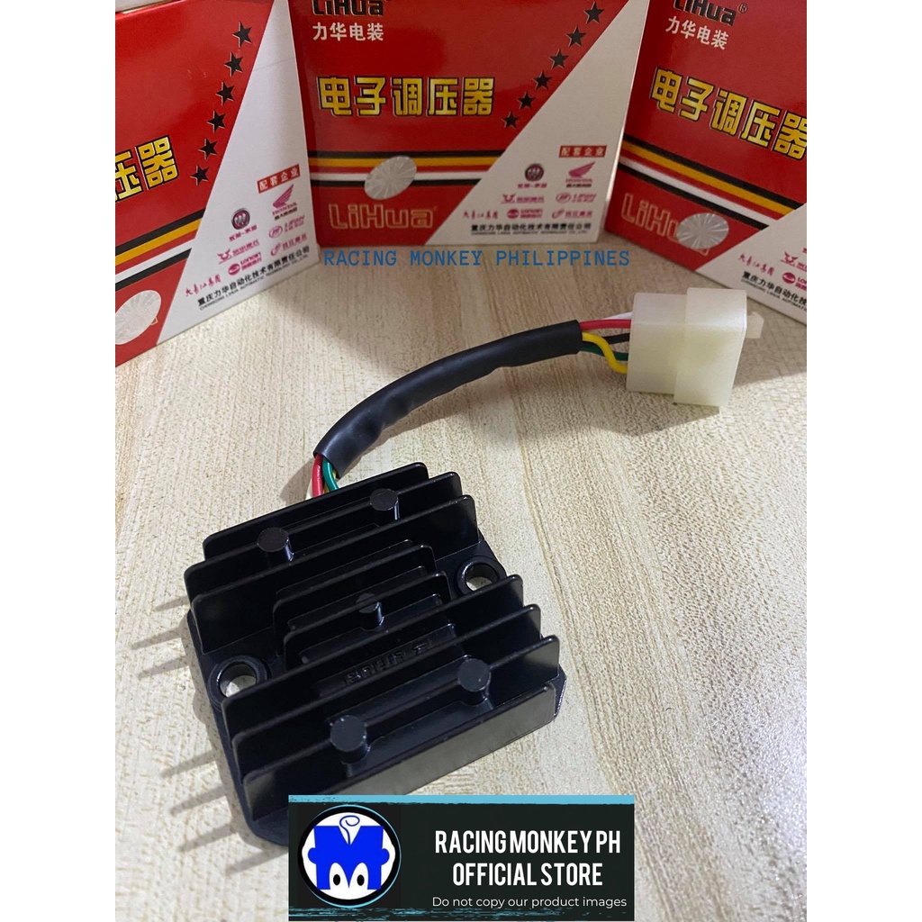 Regulator Rectifier GY6 (5 Pins FULL WAVE) Orig Lihua | Original Direct ...