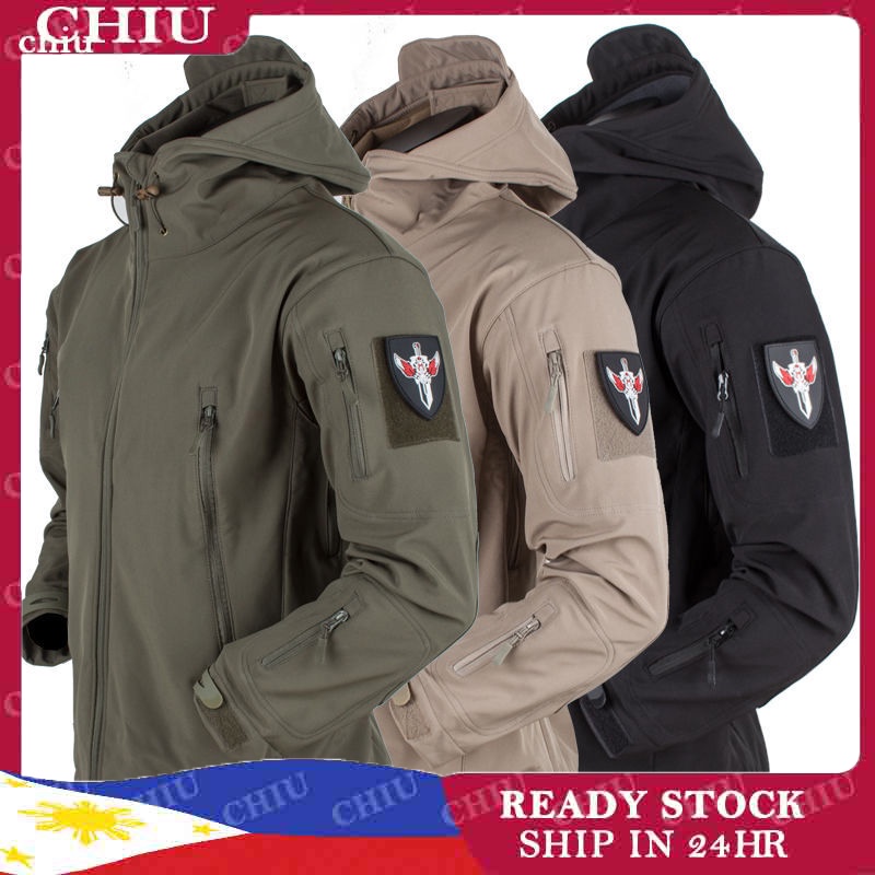 Waterproof Jacket Motorcycle Coat Shark Skin Soft Shell Jackets For Men ...