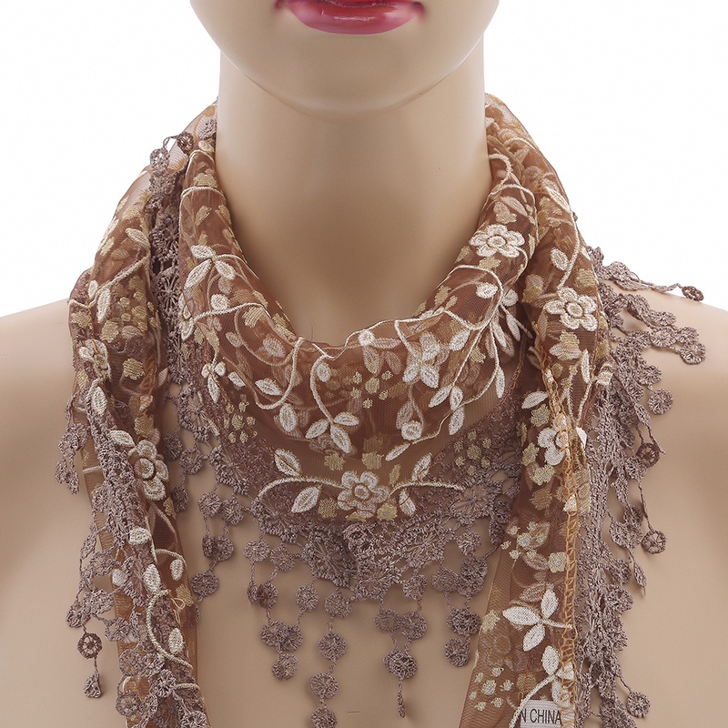 Triangle Lace Scarf Catholic Latin Mass Headcover Shawl Veil Mantilla ...