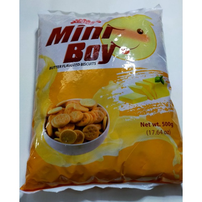 Mini Boy Biscuits 500g | Shopee Philippines