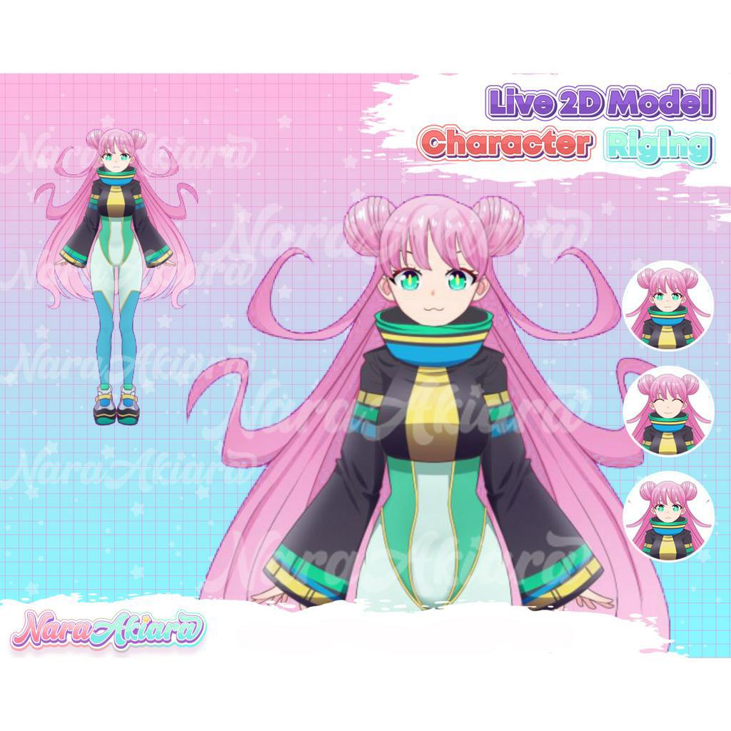 Ready-to-use Live2D Vtuber Characters: Make Your Streaming Lives and ...