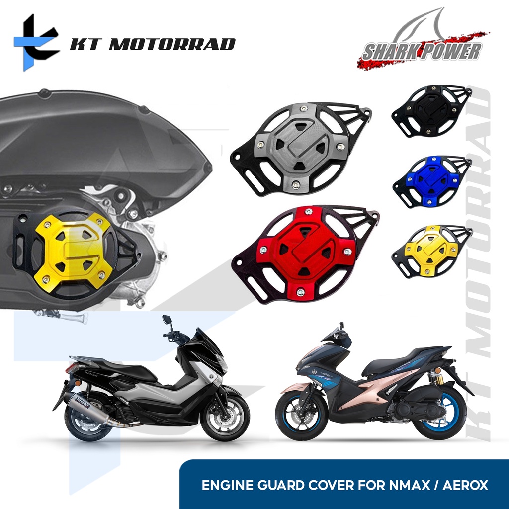 KT NMAX V1&V2 / Aerox V1 Engine Guard Cover Crankcase Cover High ...