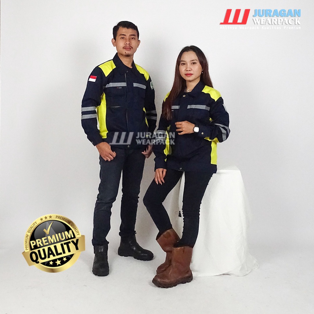 【In Stock】Wearpack Juragan - Work Wearpack Ultimate Model Yellow Navy ...