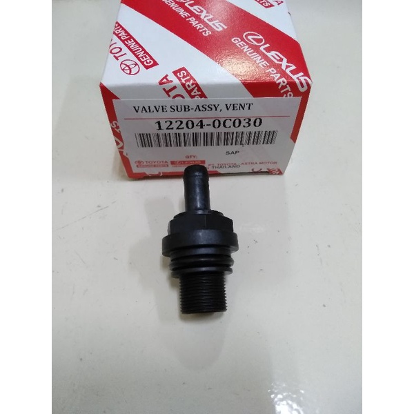 Pvc pcv valve ventilator innova reborn hilux fortuner vrz 12204-0C030 ...