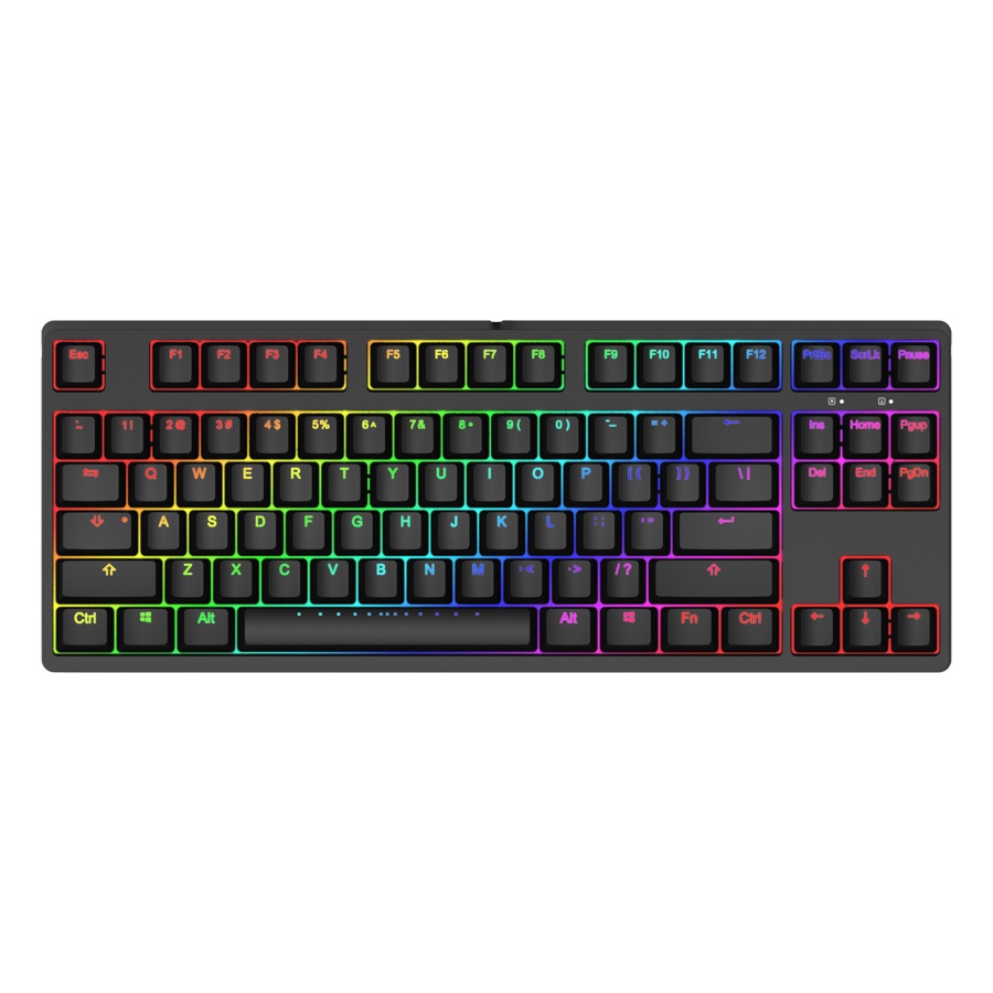 Genuine Ganss GS87C RGB Brows Cherry Switch Mechanical Keyboard | Shopee Philippines