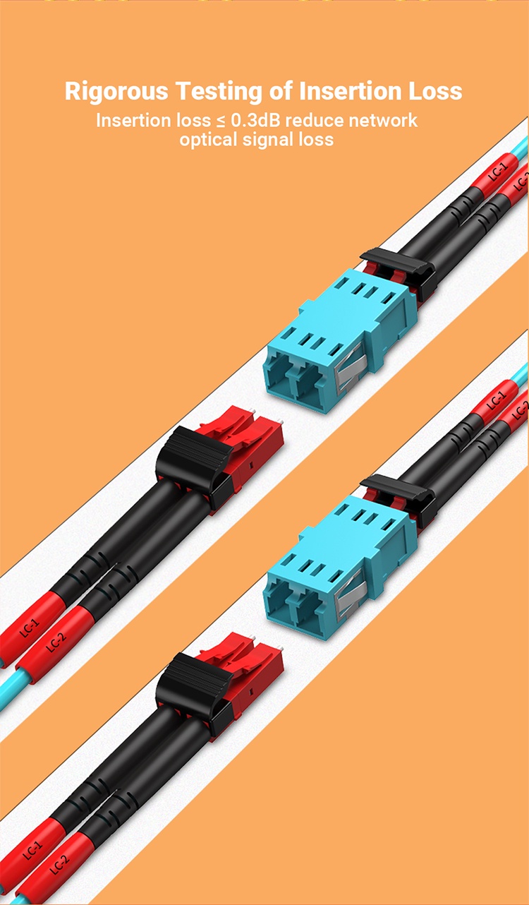 AMPCOM 12pcs LC UPC Fiber Optical Coupler Adapter LC to LC Simplex ...