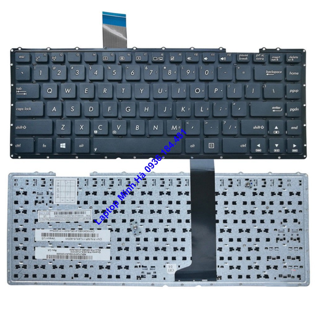 Asus Laptop Keyboard X401 X401A X401A1 X401U X401EI X401EB X401E1 F401 ...