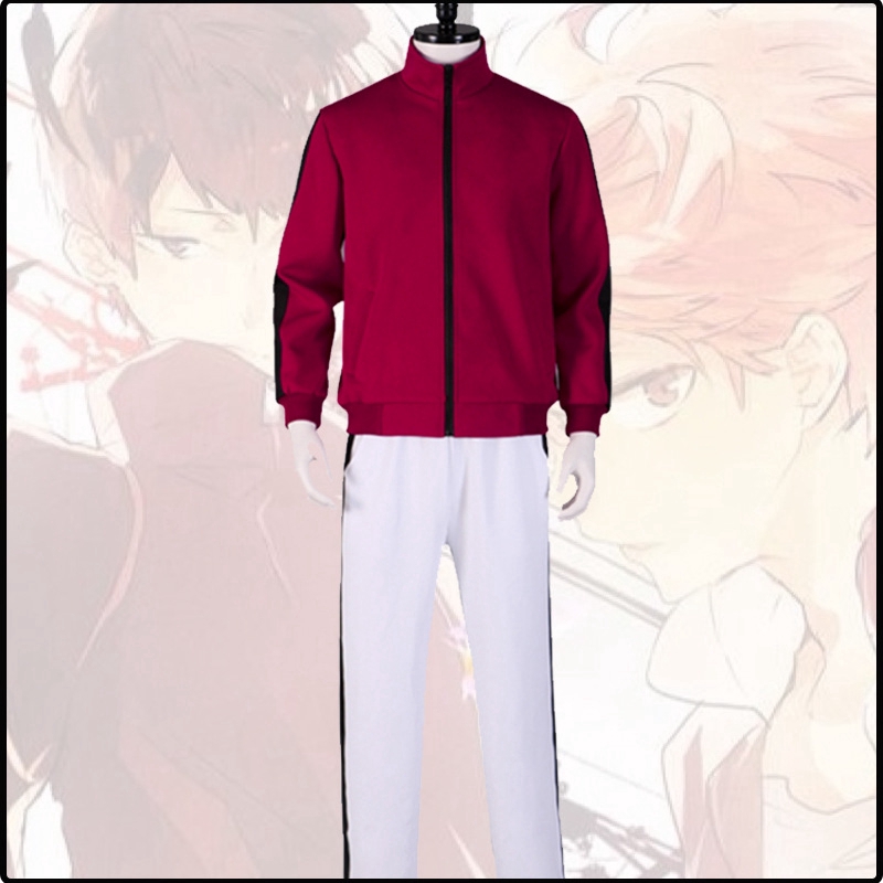 Anime Haikyuu!! Inari Saki High School Cos uniform Team uniform 6K9I ...