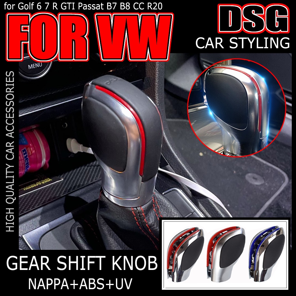 Automatic Gear Shift Knob Stick Lever Shifter For Volkswagen Golf 6 7 R ...