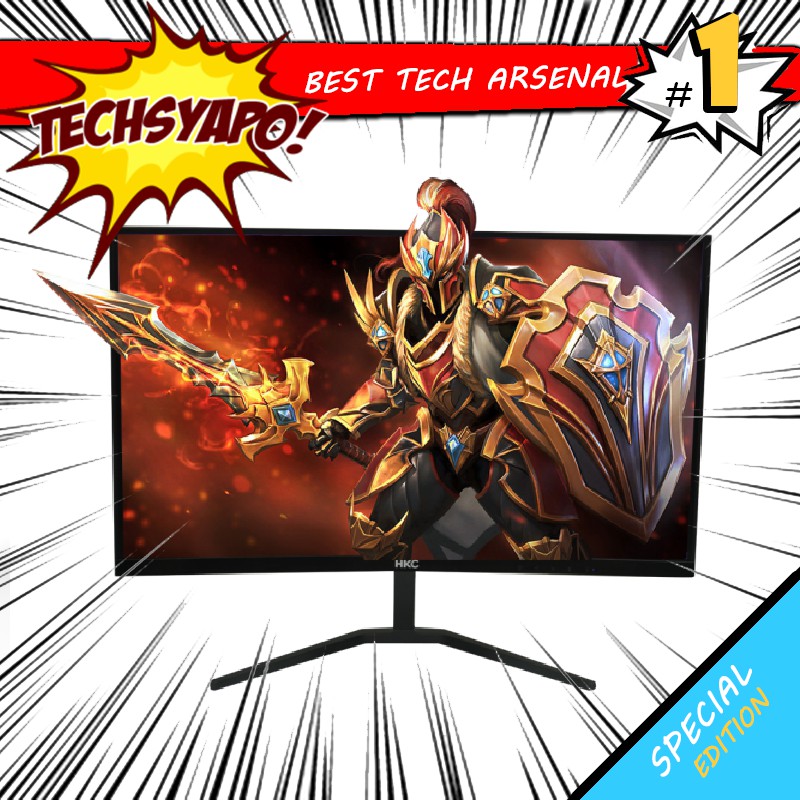 HKC M24A9X 24" 75HZ CURVED GAMING MONITOR | Shopee Philippines