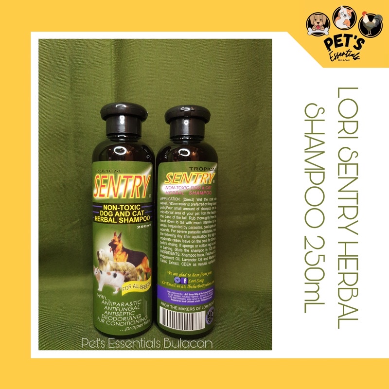 LORI Shampoo for Dogs (Sentry Herbal Shampoo, Bloom & Shine Shampoo ...