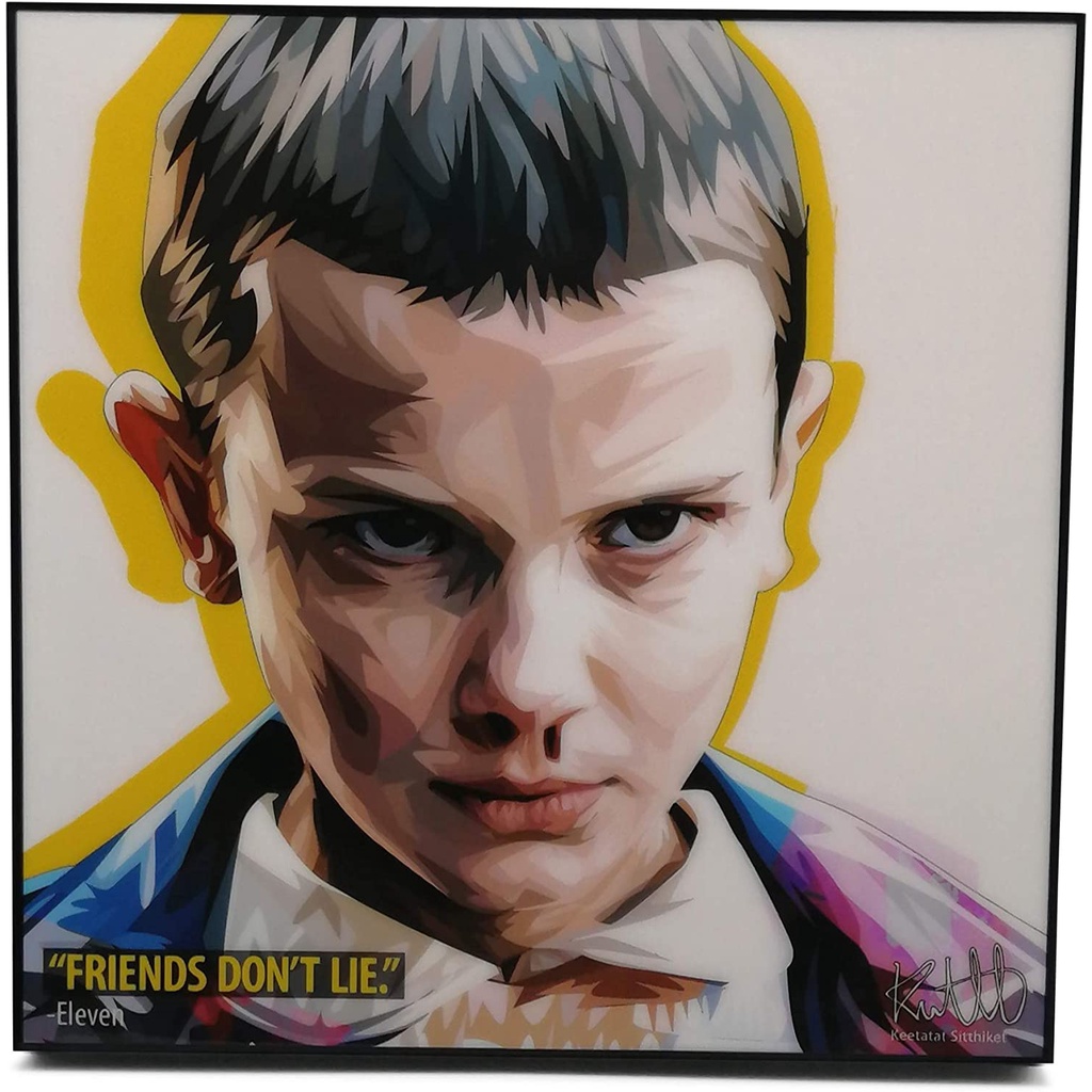 Stranger Things, Eleven Poster and print Motivational Quotes wall ...