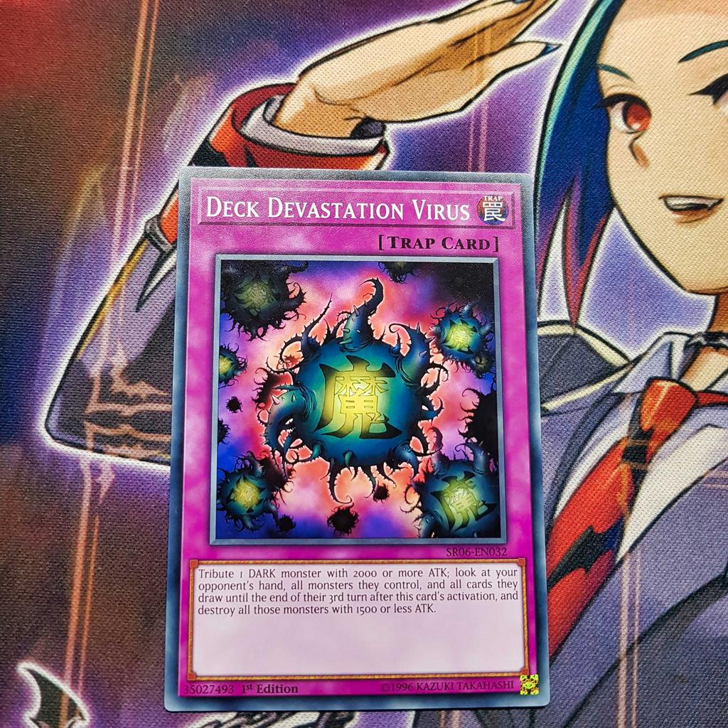 Genuine Yugioh Cards | Deck Devastation Virus | SR06 Common | Shopee Philippines