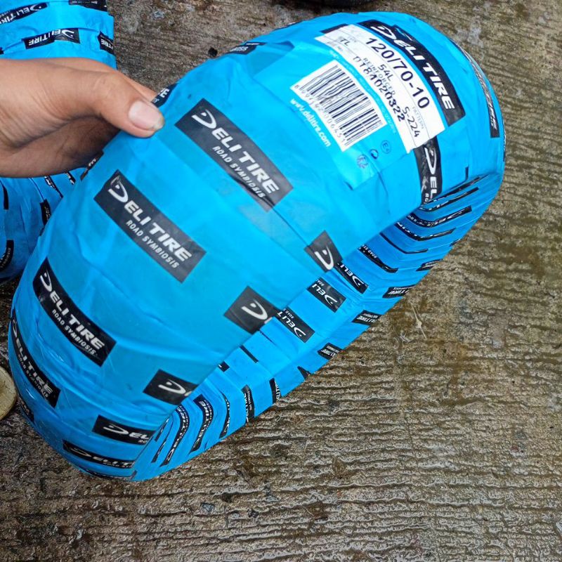 120/90-10 or 120/70-10, Tubeless tire (Deli tire) | Shopee Philippines