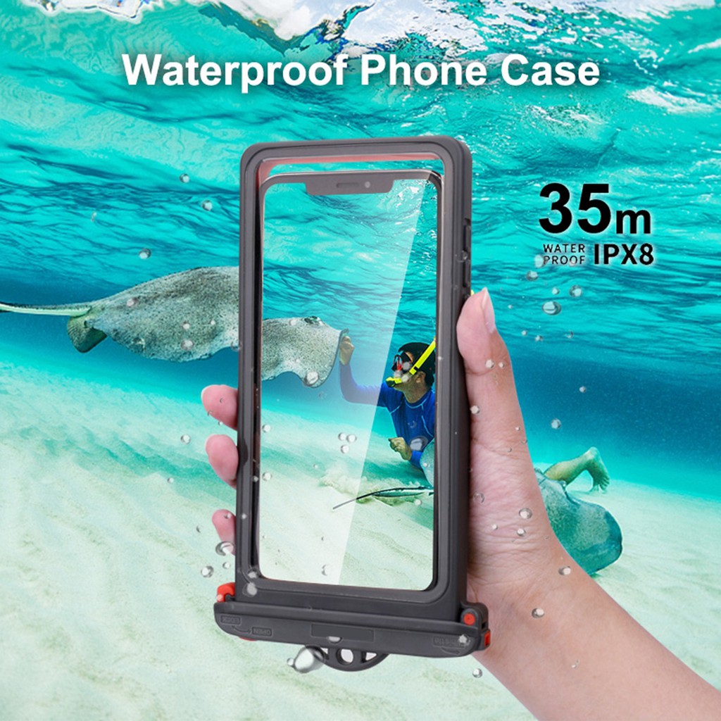 Professional Diving Phone case Universal Fit Waterproof Snorkeling ...