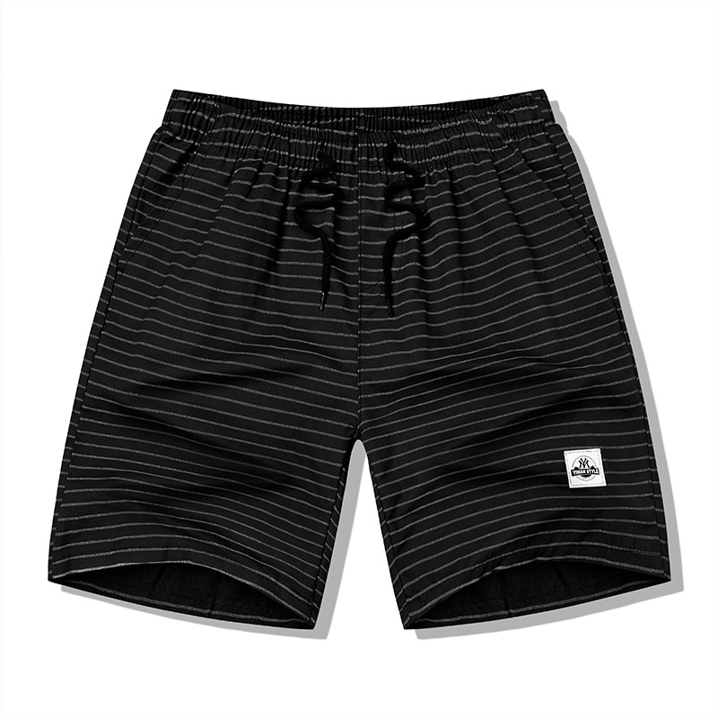 urban short Men's trendy casual color shorts printed hello packet 8042 ...