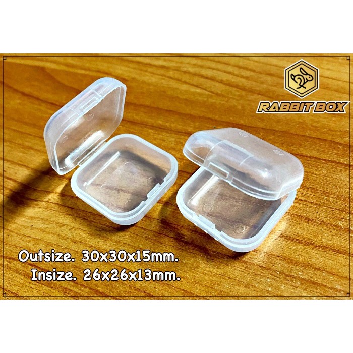 Plastic Box Size 30x30x15mm. Bundle Of 10pcs | Shopee Philippines