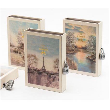 HOKKA Diary / Notebook with Lock and Premium Protection Case A5 Size ...