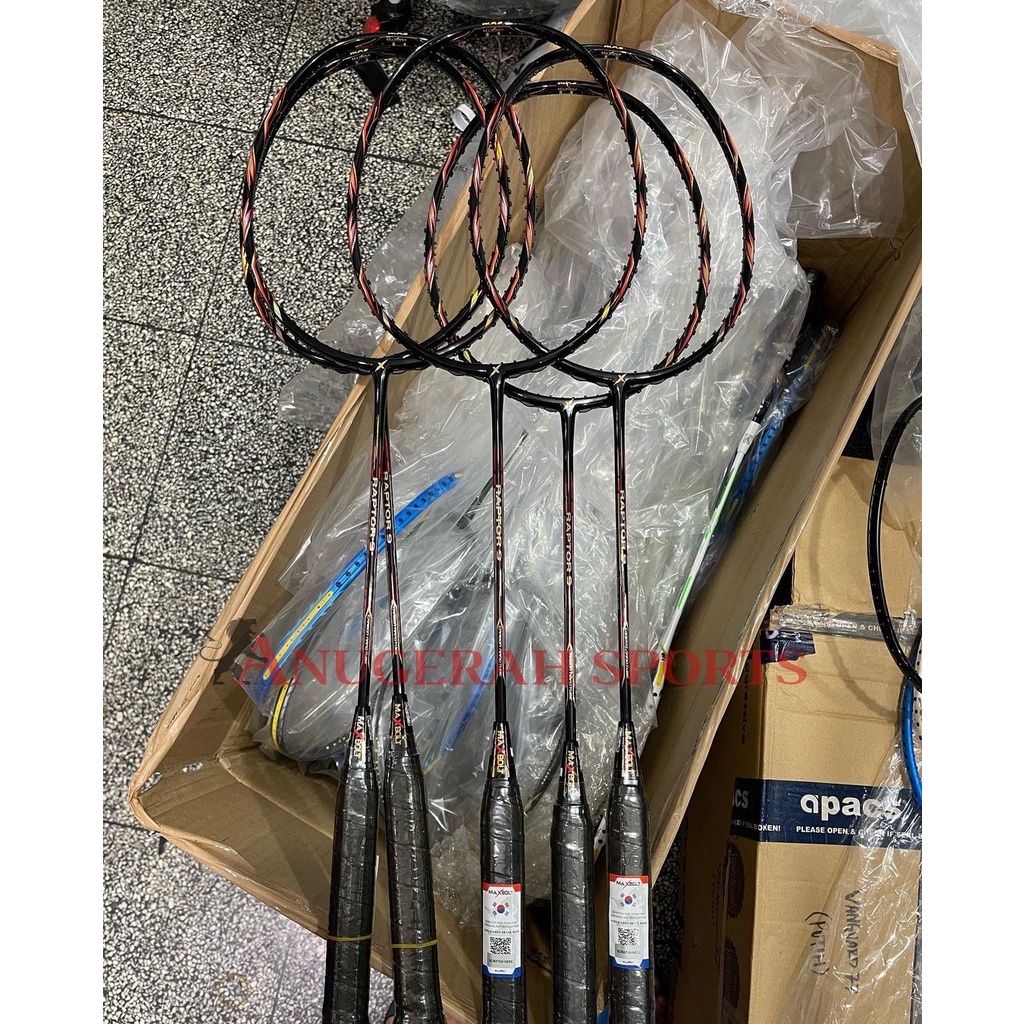 Maxbolt RAPTOR 9 Badminton Racket+ORIGINAL String | Shopee Philippines