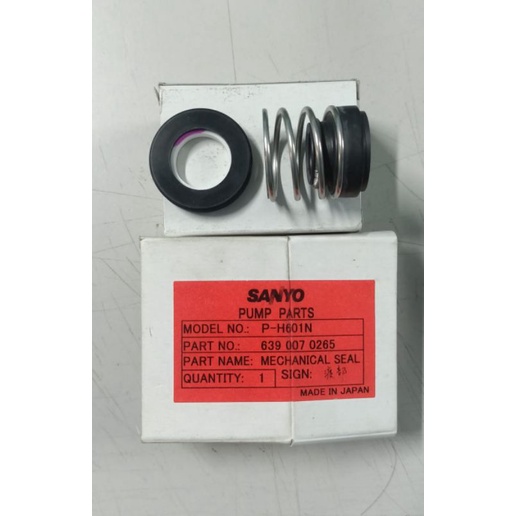 Sanyo Mechanical seal water pump spare parts PH-601 N / PH-608 JP ...