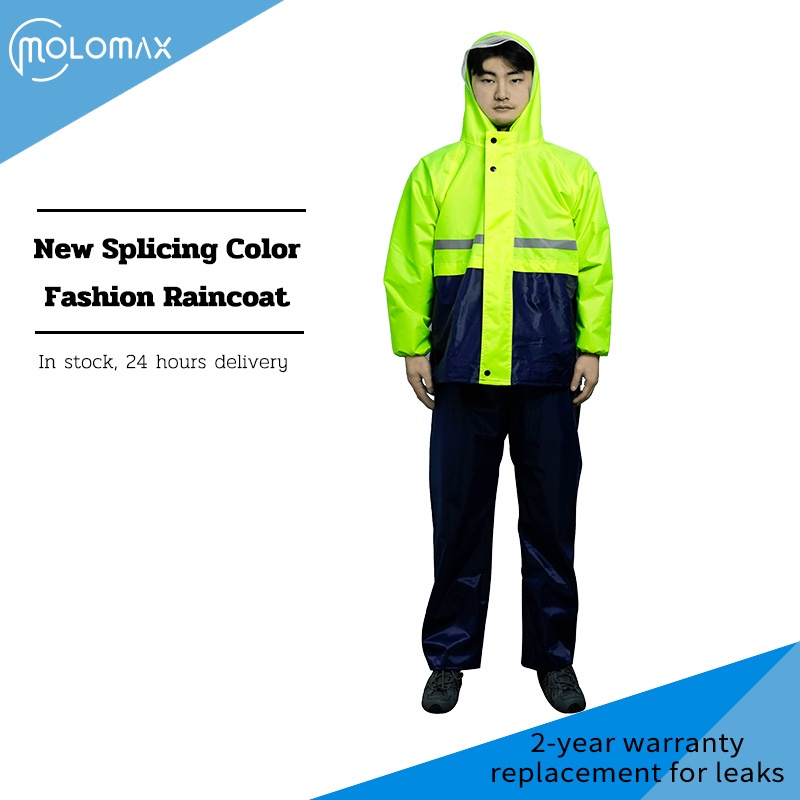 【PH STOCK】Waterproof Raincoat for Adults New Raincoat Cloth+Pants ...