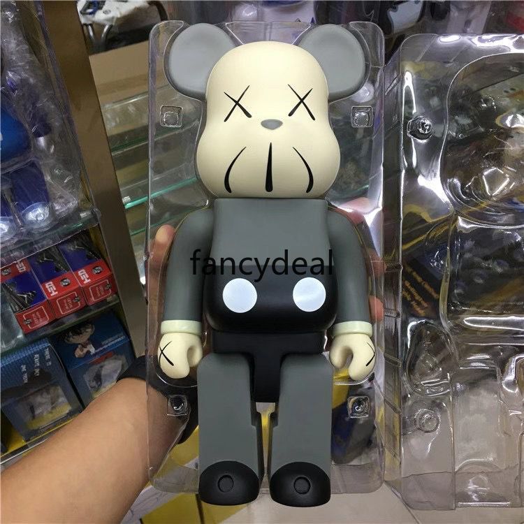 5 Styles Bearbrick 400% Kaws Bear Blocks Half Anatomy Bluetooth Action ...