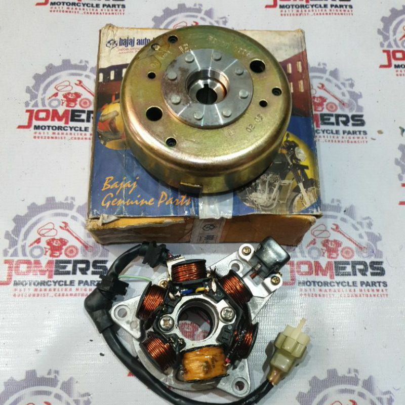 BYK 100 MAGNETO ASSY W/ STATOR / PLATE FD111006 (S6-A) | Shopee Philippines