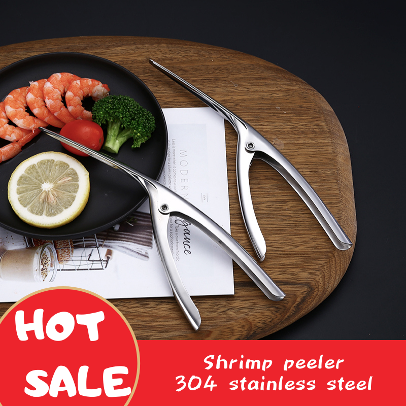 Shrimp Peeler & Seafood Preparation Tool: 304 Stainless Steel, Durable ...