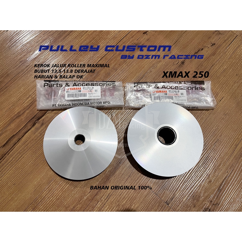Pulley CVT DZM Racing Roller House Yamaha Xmax 250 300 Quality Modified ...