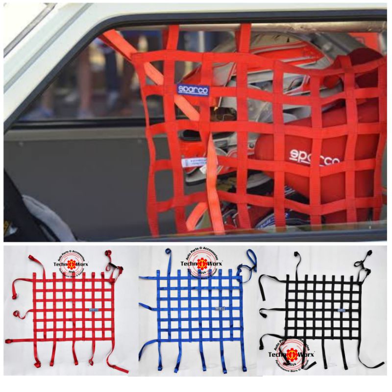 SPARCO Window Net Safety Harness Car Racing Equipment 20 * 17 ...