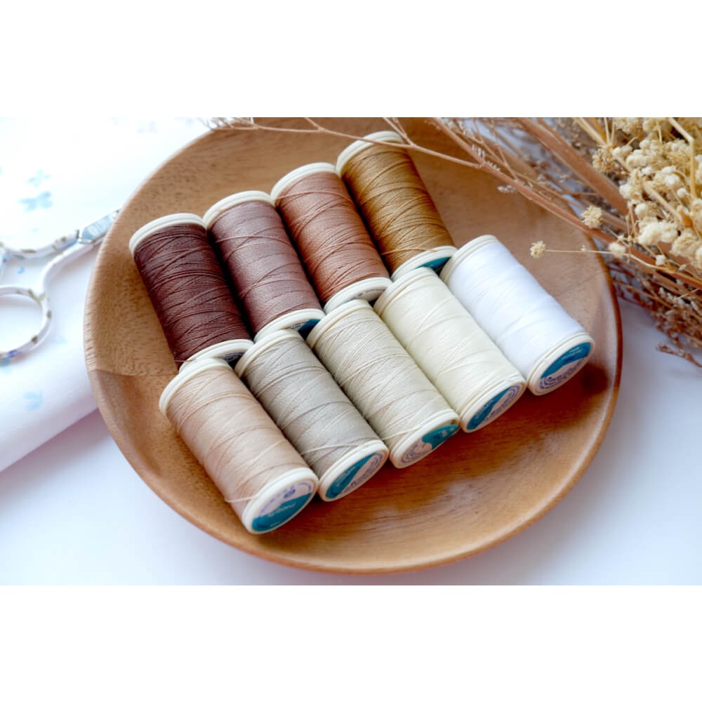 Coats / Mez 100% Bonded Nylon Sewing Thread 60mt - Brown Range | Shopee ...
