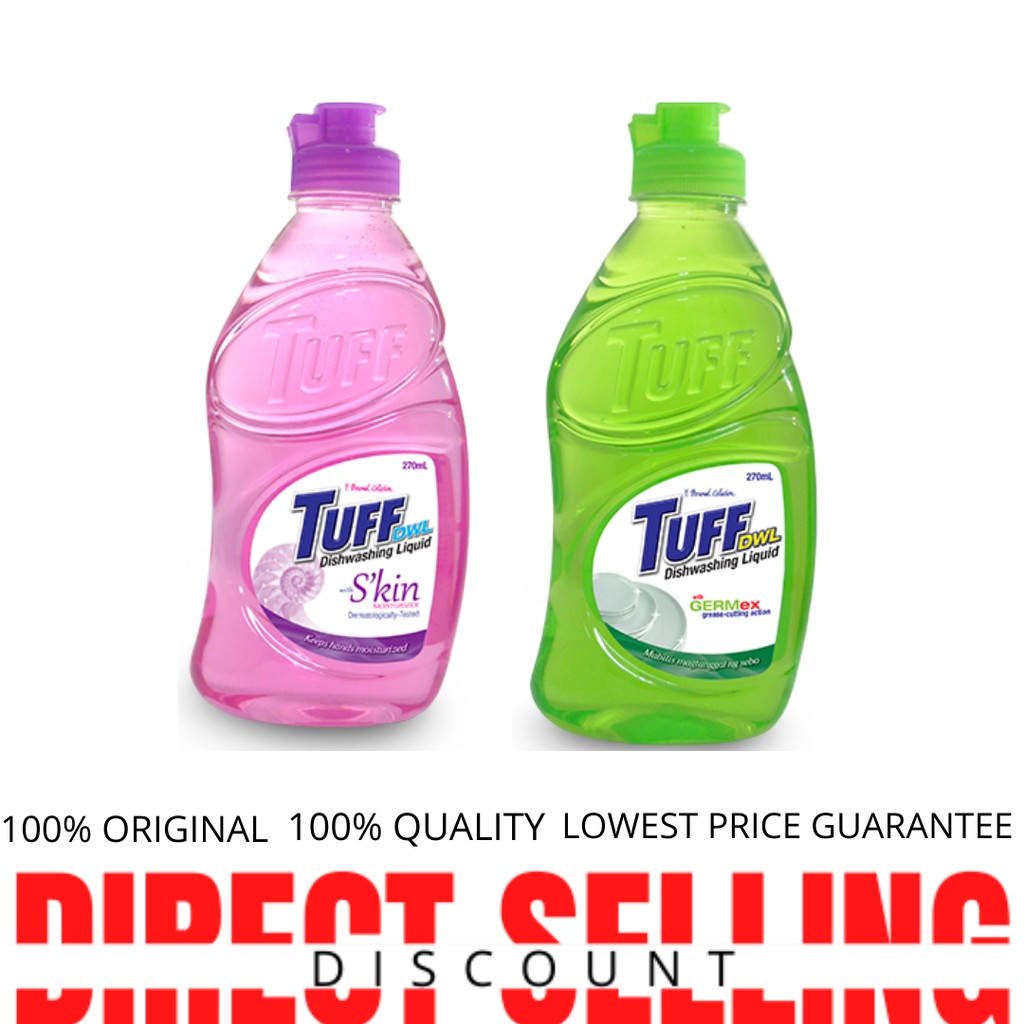 TUFF DISHWASHING LIQUID (270ml) | Shopee Philippines